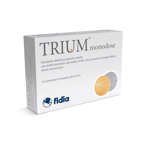 Trium Monodose Augentropfen 15 Flaschen