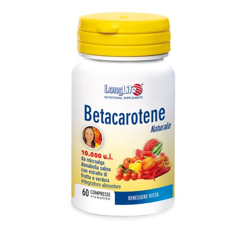 Betacarotin 10.000 ui LongLife 60 Cpr - Loreto Pharmacy